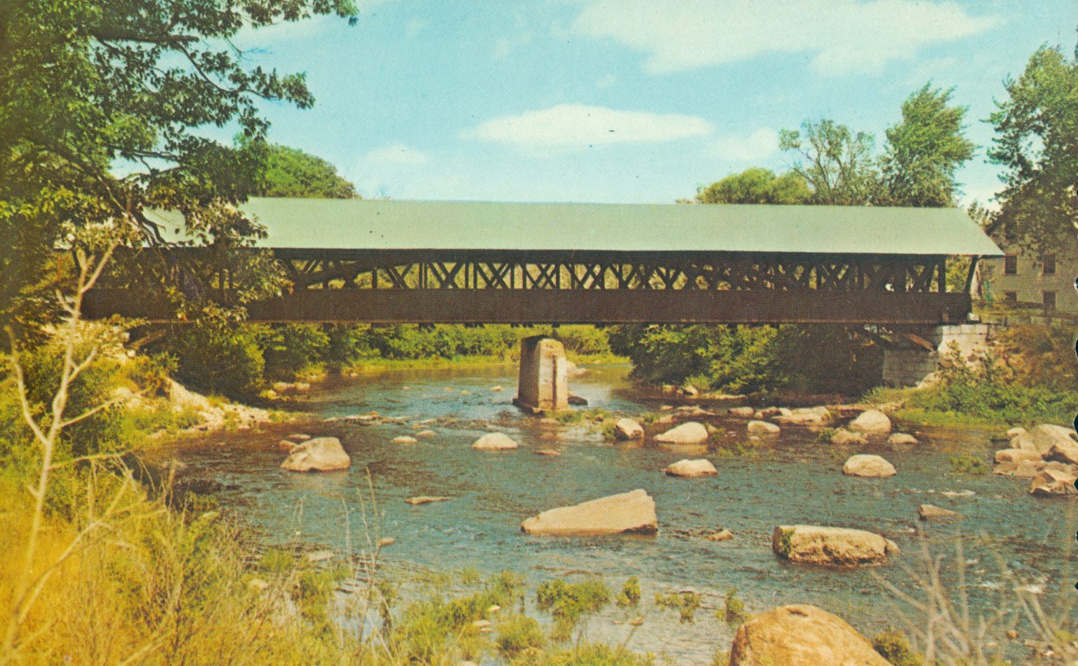 The Bridgewright Horace Childs - Covered Bridges of New Hampshire